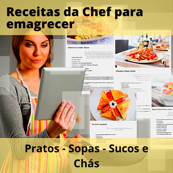 Receitas da Chef para emagrecer