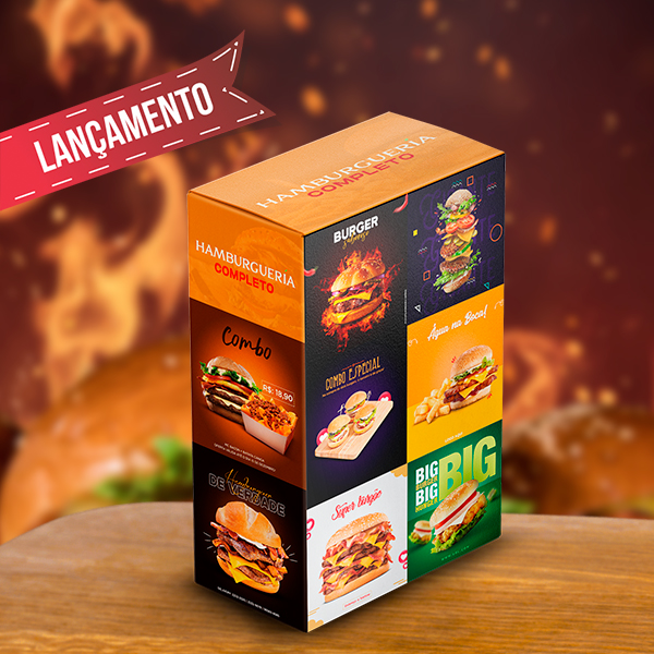 PACK HAMBURGUERIA COMPLETO - Pixel Digital | Hotmart