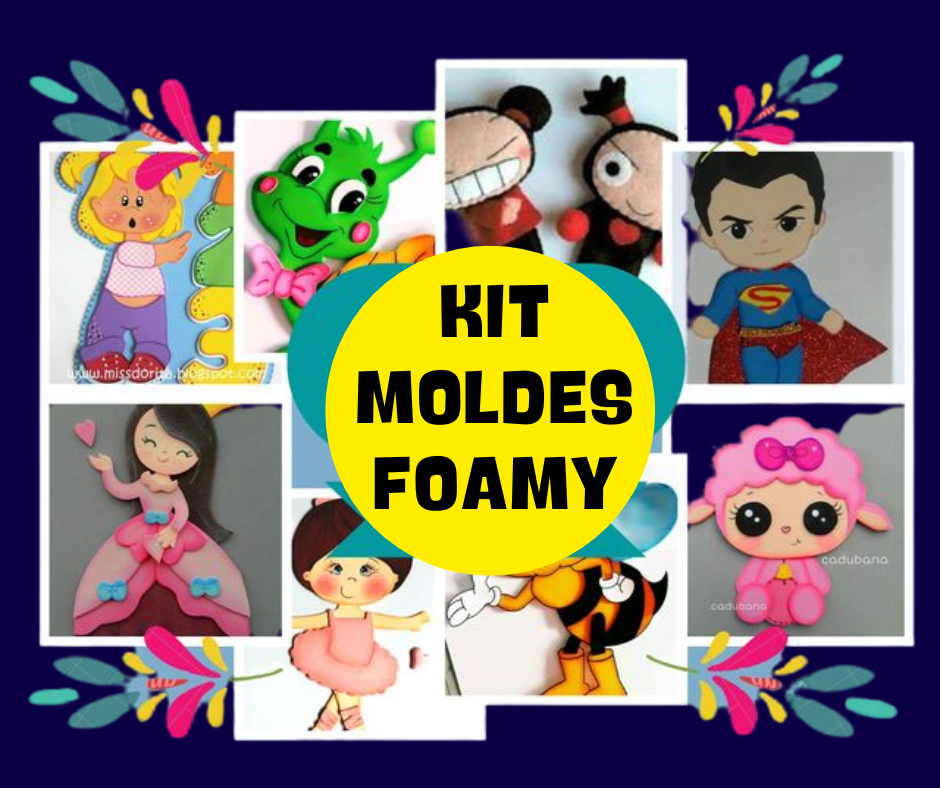 MEGAPACK MOLDES FOAMY 2023 - Emporio Virtual | Hotmart