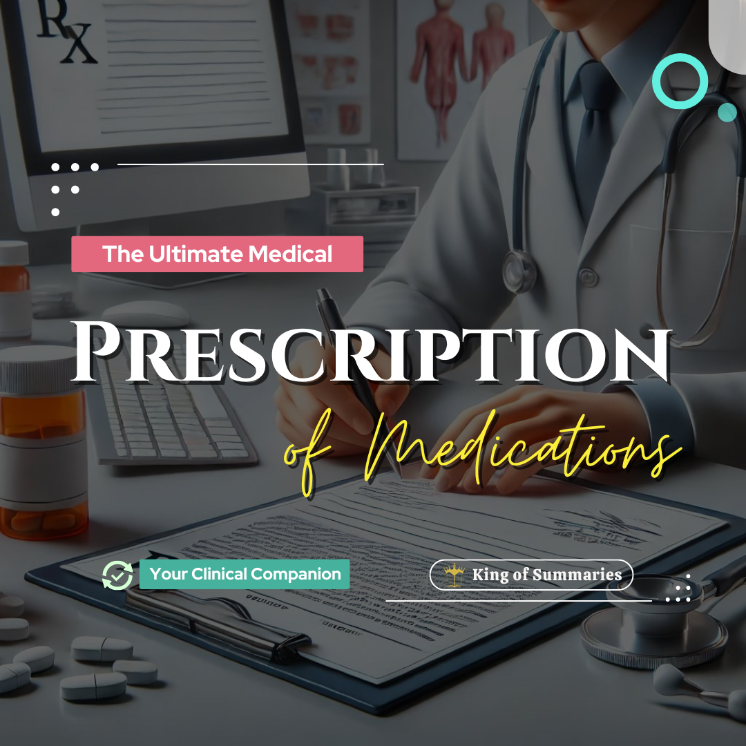 The Ultimate Medical Prescription of Medications: Your Clinical Companion