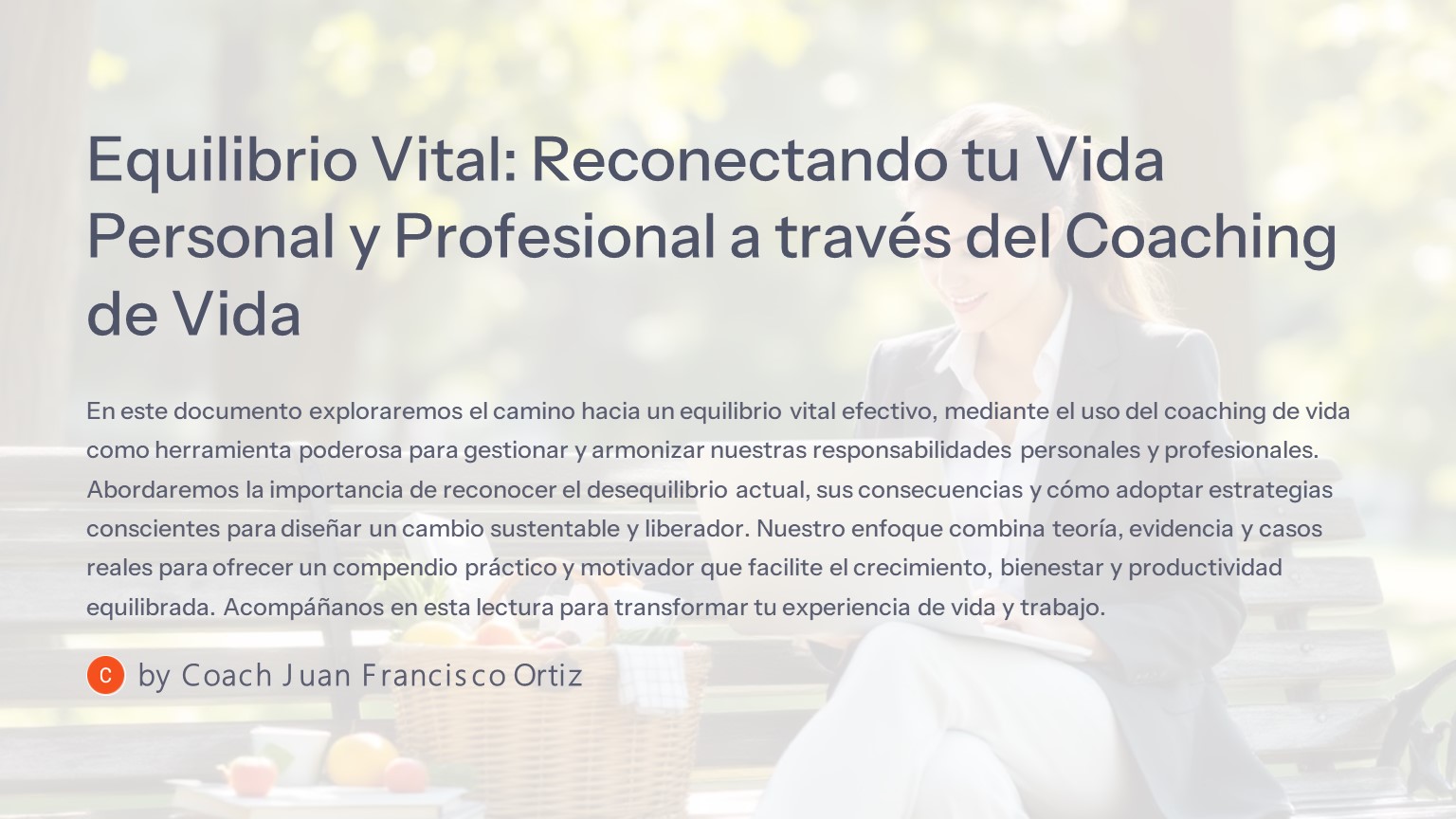 Equilibrio Vital: Reconectando tu Vida Personal y Profesional a tra...