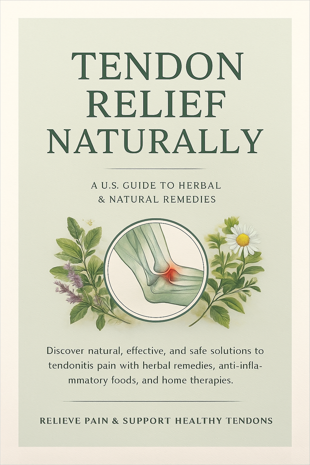 Tendon Relief Naturally: A U.S. Guide to Herbal & Natural Remed...