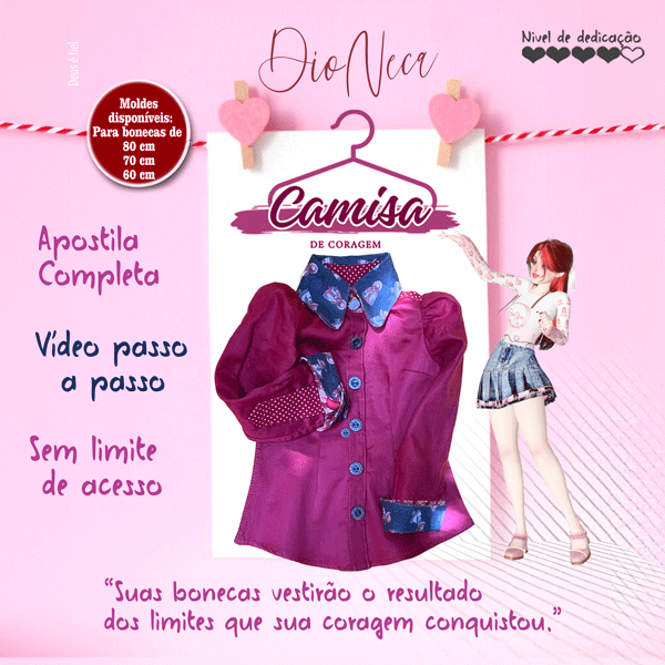 Camisa de Coragem/ DioNeca
