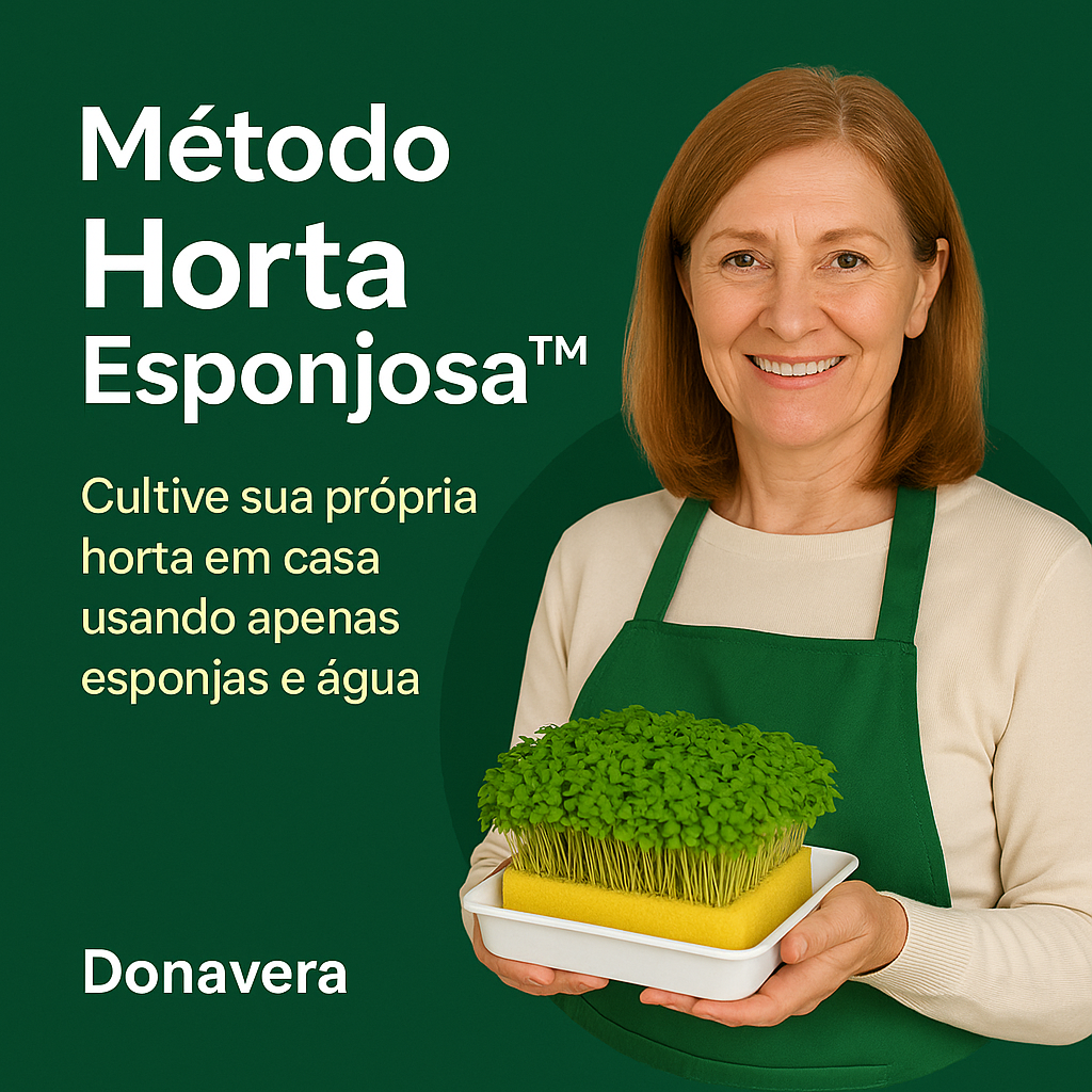 Método Horta Esponjosa™ – Cultive sua própria horta em casa usando ...