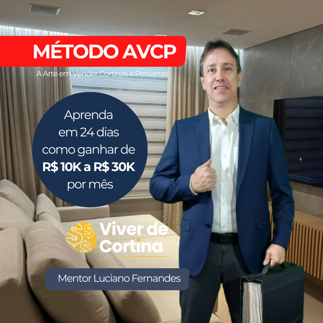 Método AVCP - Aprenda em 24 dias a ganhar de R$10 mil a R$30 mil po...