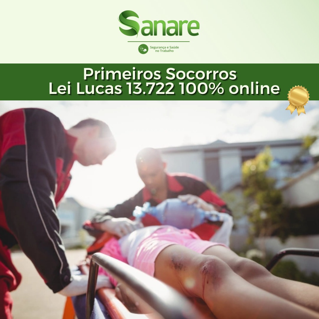 Curso de Primeiros Socorros Lei Lucas