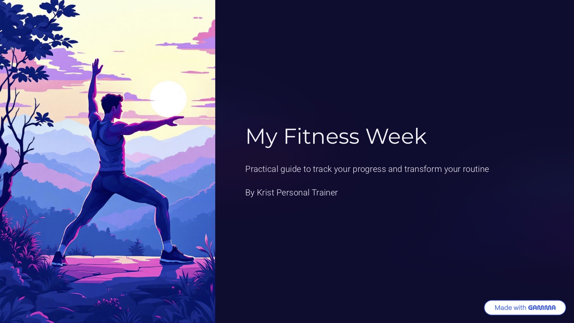 My Fitness Week | Hotmart