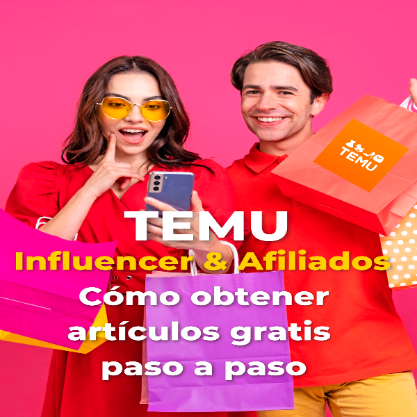 Guía de Influencer y Afiliado de Temu-Ganar Artículos Gratis - Meli...