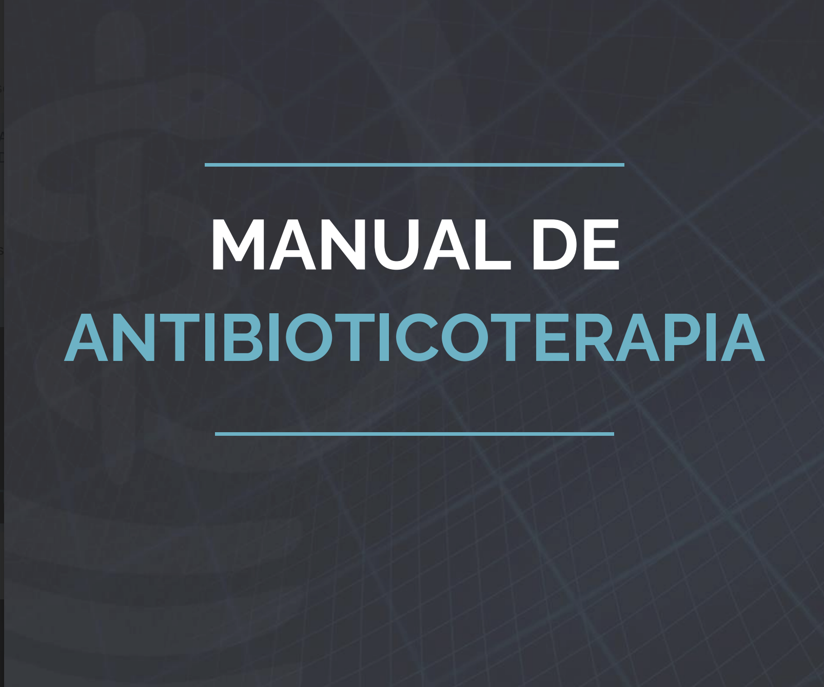 MANUAL DE ANTIBIOTICOTERAPIA - MEDsimple | Hotmart