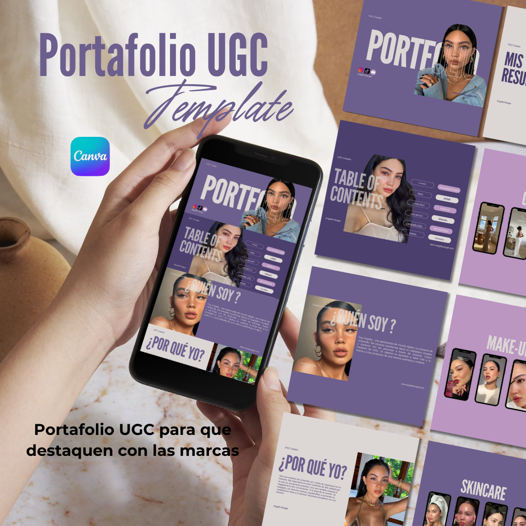 Portafolio UGC, Sitio Web - Nazaretdigital | Hotmart