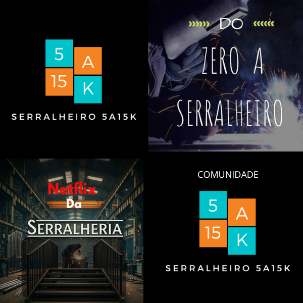Do zero a serralheiro em tempo recorde + Serralheiro 5a15k