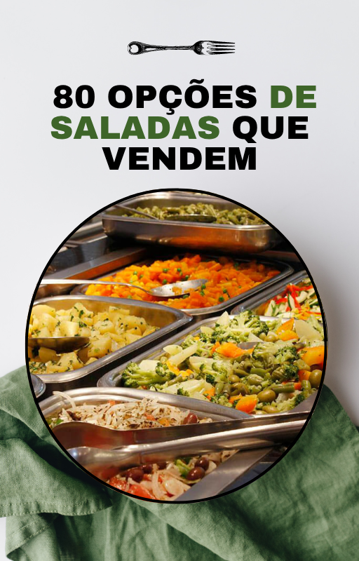 80 Opções de Saladas +30 Molhos - Reinaldo Araujo Júnior | Hotmart