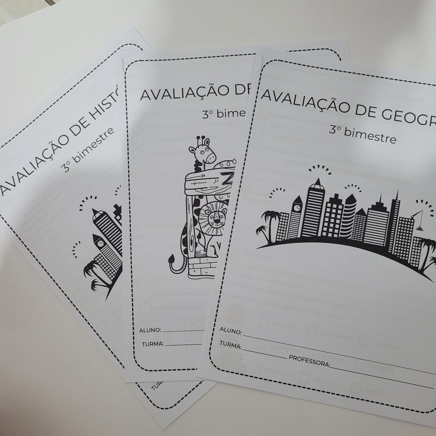 Avaliação Diagnostica 3° ano Ciênicas, história e geografia(3° bim...
