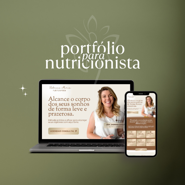 Portfólio para Nutricionista - Vanessa Bezerra | Hotmart