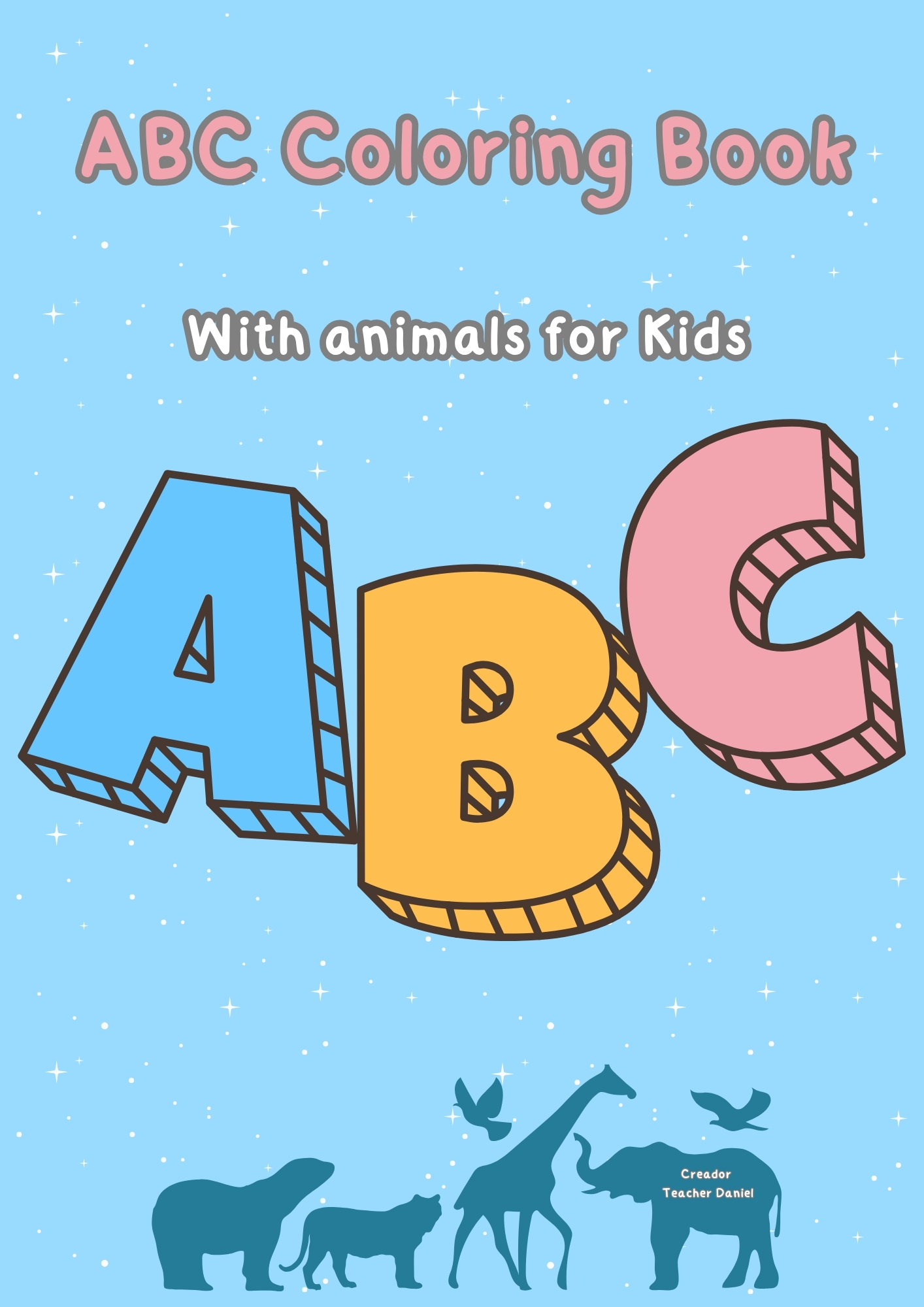 ABC Bilingual Animal Coloring Book / Libro de Colorear de Animales ...