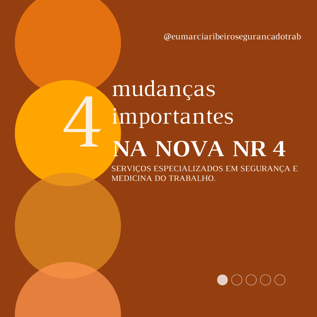 NR 4 - 4 mudanças importantes na atualização da norma - Márcia Ribe...