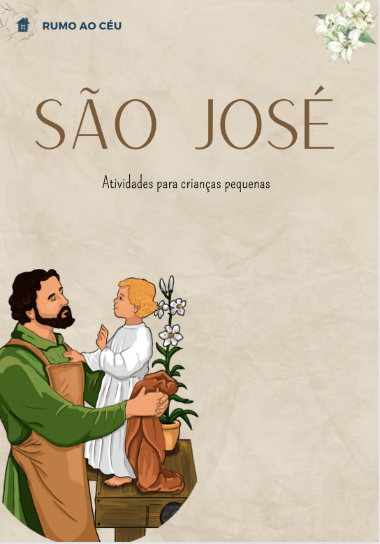 Livro de atividades - São José - Bruna Batista Oliveira | Hotmart