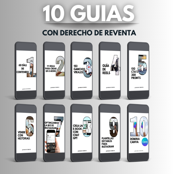 PLANTILLAS CON DERECHO DE REVENTA - María Ferrer | Hotmart