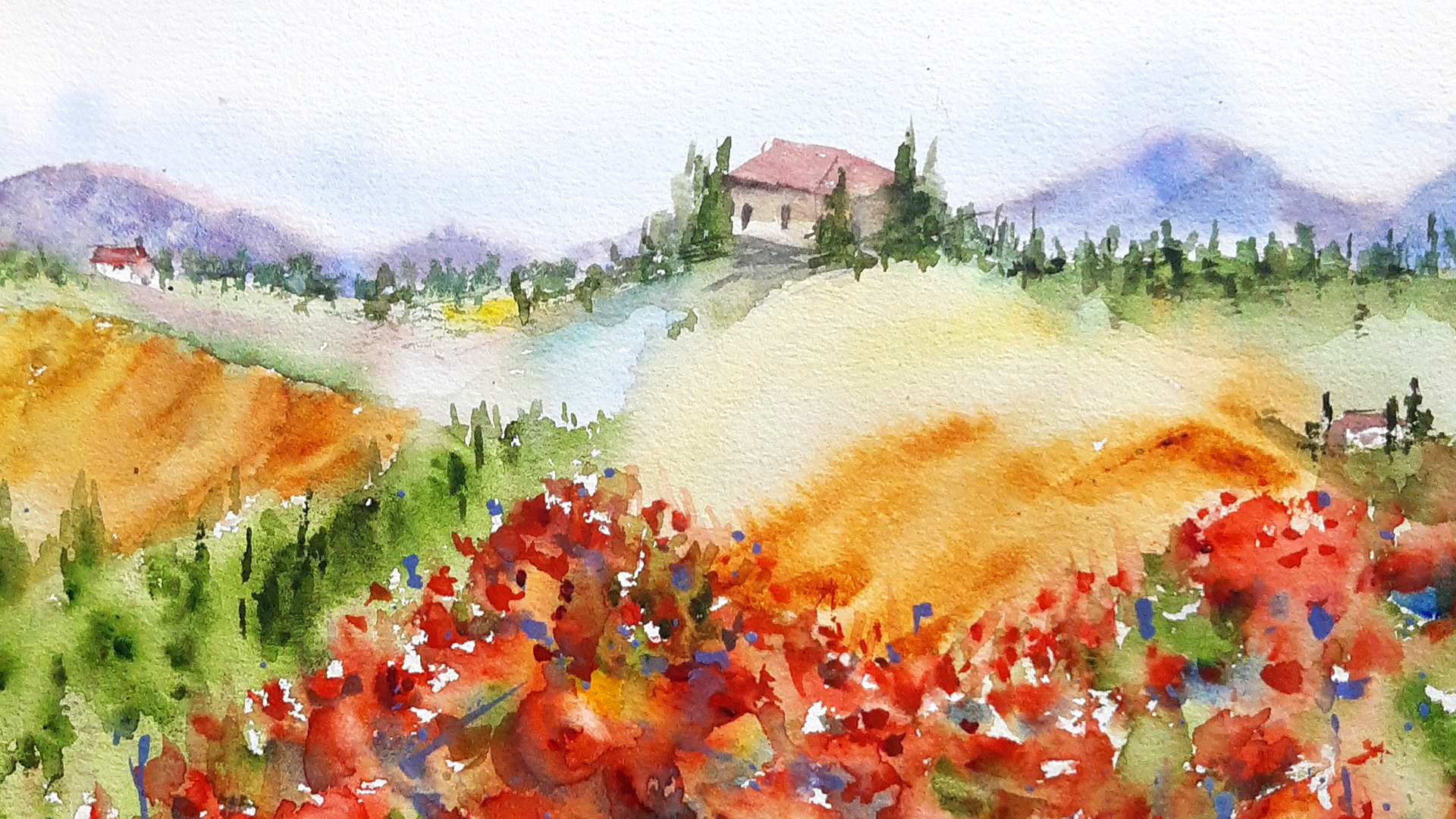Mentoria de Aquarela: Entre Cores e Pincéis - Raquel Falk | Hotmart