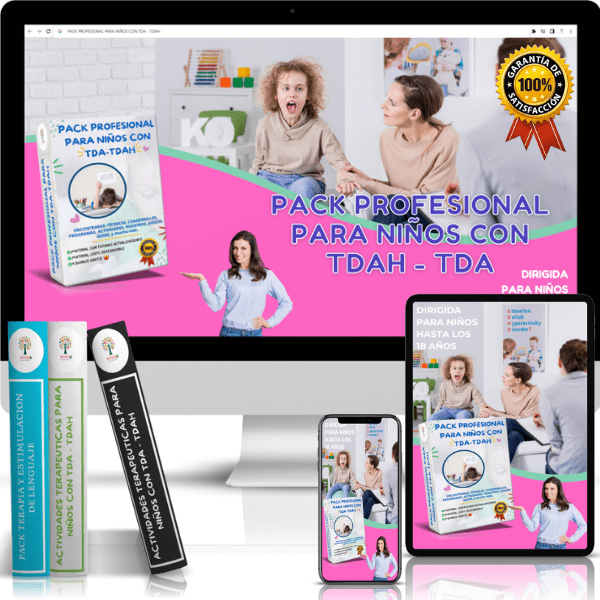 PACK PROFESIONAL TDA - TDAH - Jorge Bedon Espinoza | Hotmart