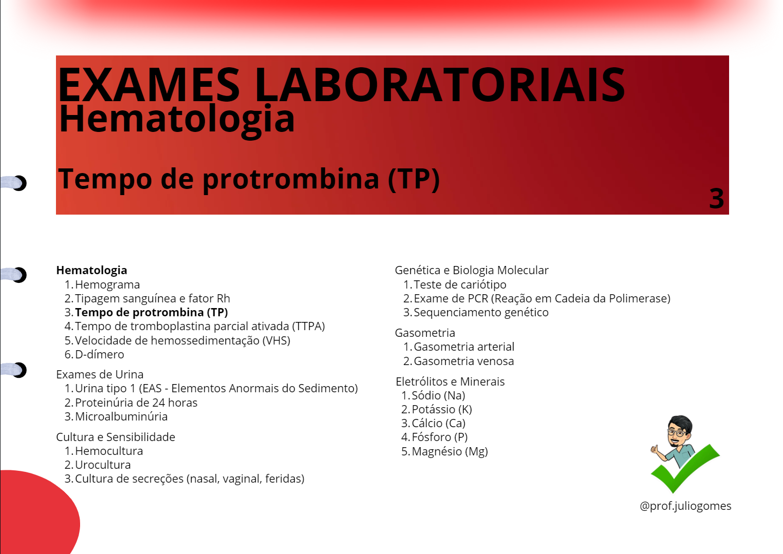 03. Tempo de protrombina (TP)