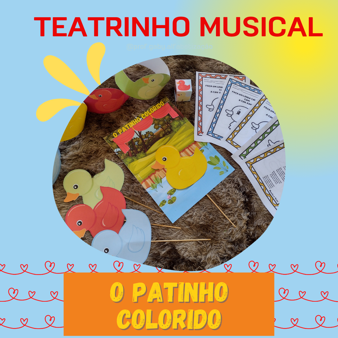 Teatrinho musical: O patinho colorido - Gabriela Brandão Lopes | H...