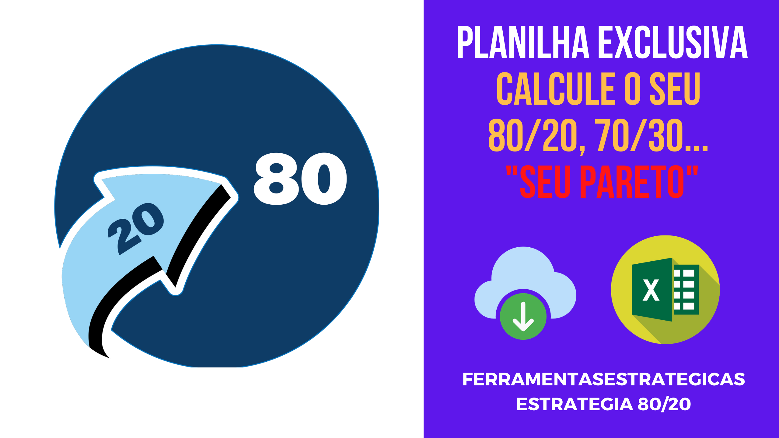 Calcule seu 80/20! - Ferramentas 80/20 - Humberto Mello | Hotmart