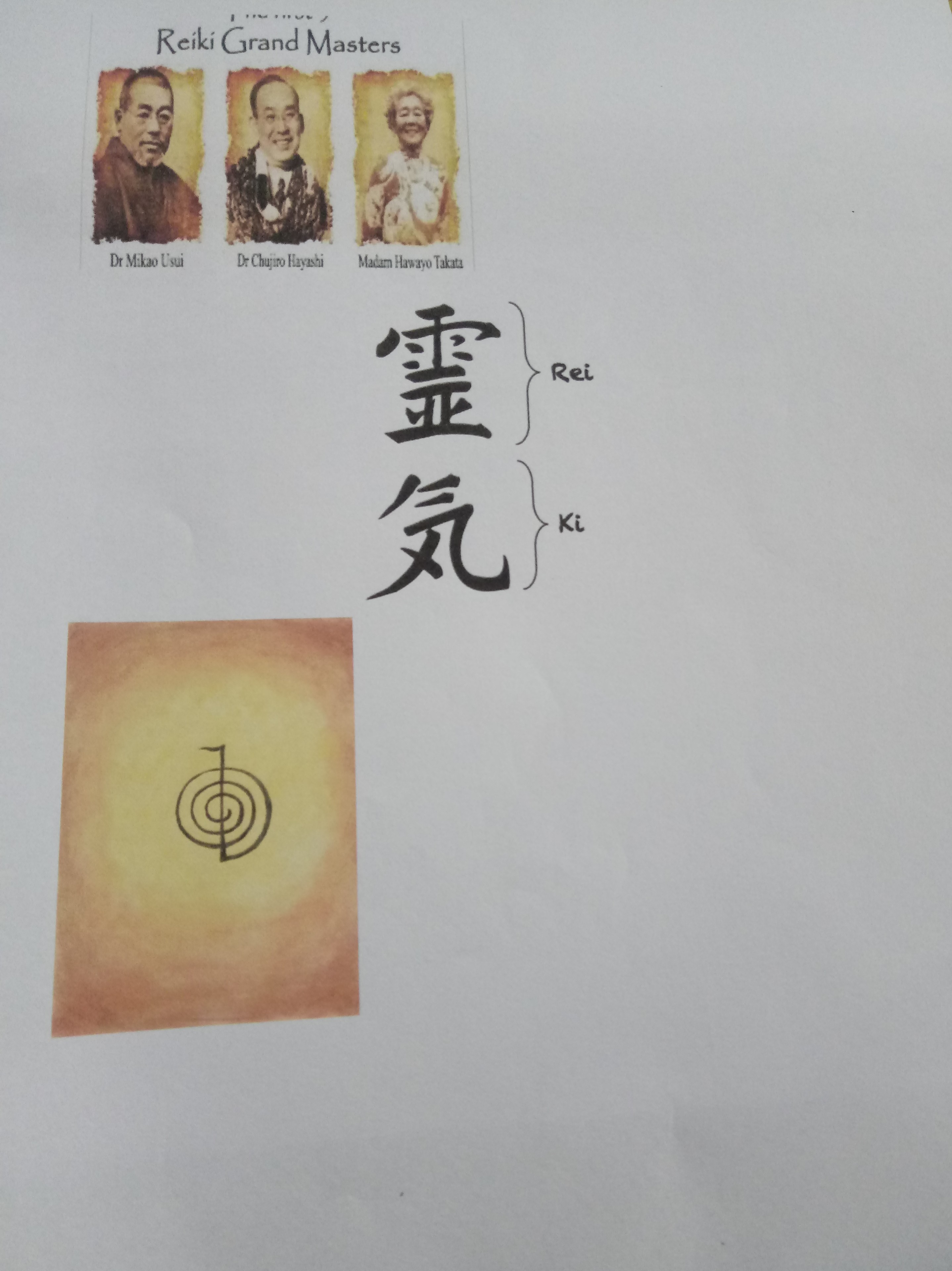 Reiki do Nivel 1 ao 3A