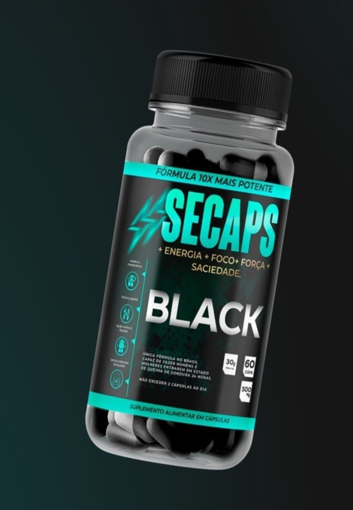 SECAPS BLACK | Hotmart