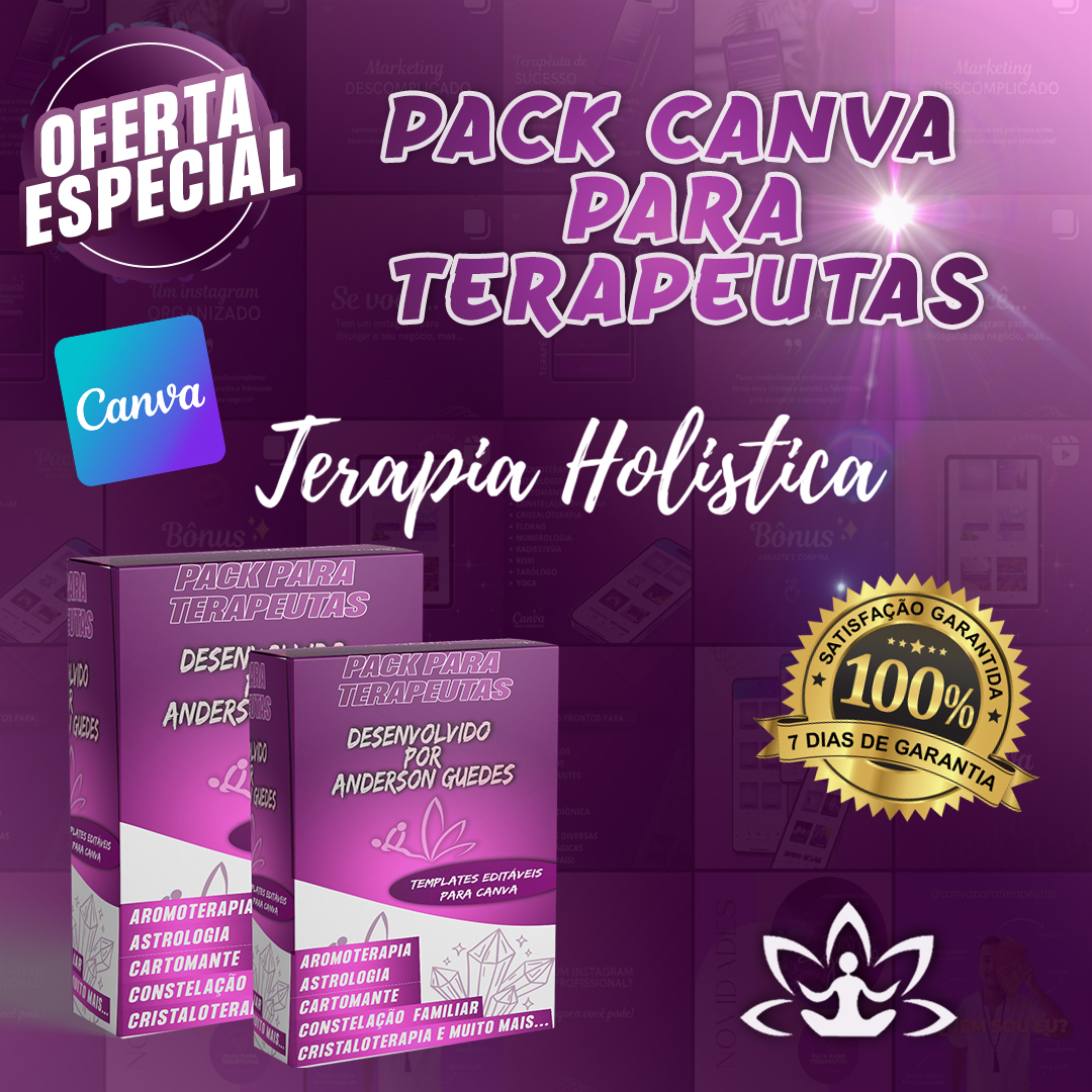 Pack Canva para Terapeutas - Anderson Guedes dos santos Amarilla