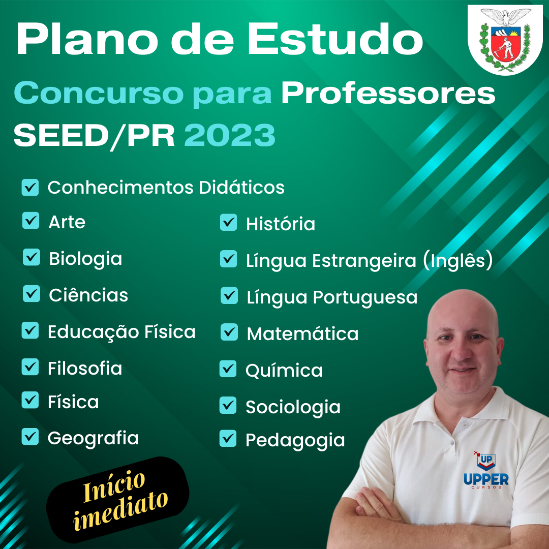 Plano de Estudo - Concurso SEED/PR 2023 - Douglas Arnaldo Kraut | H...