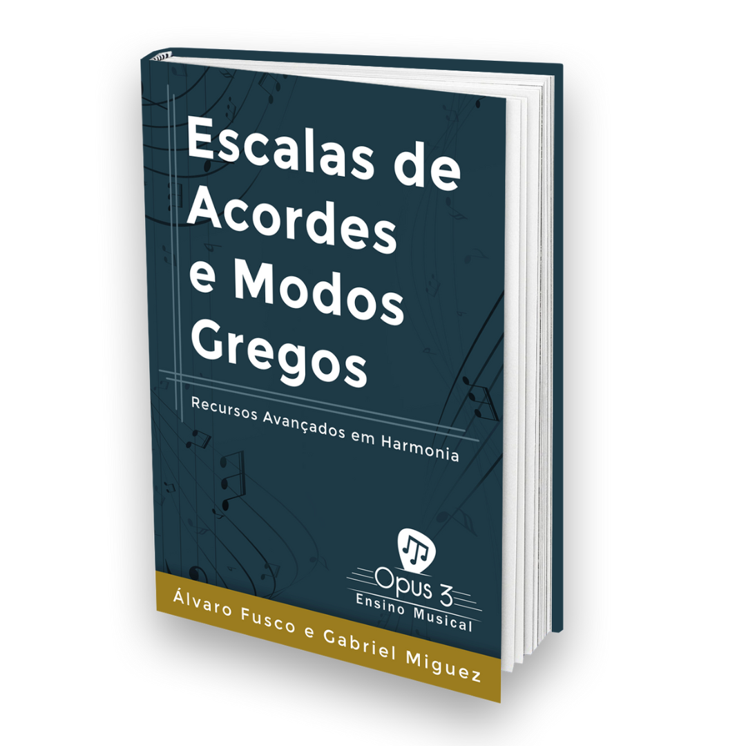 Escalas de Acordes e Modos Gregos - Opus 3 Ensino Musical | Hotmart