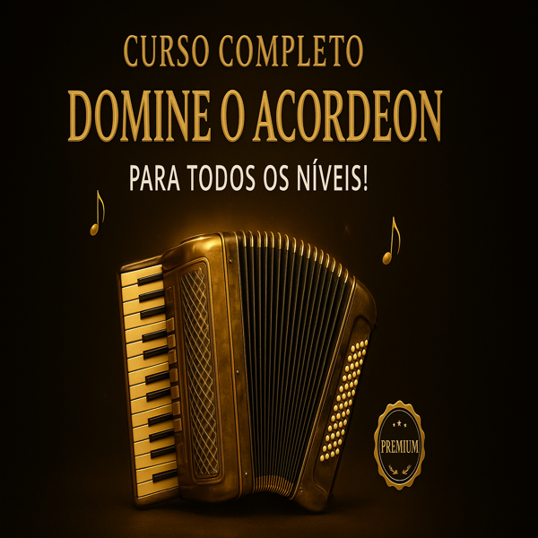 Domine o acordeon:O curso mais completo de acordeon do Brasil! - Ca...