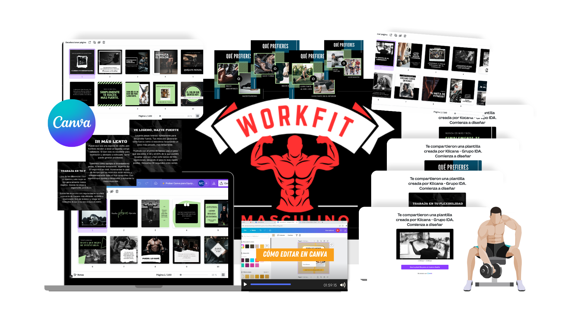 Pack Workfit Masculino