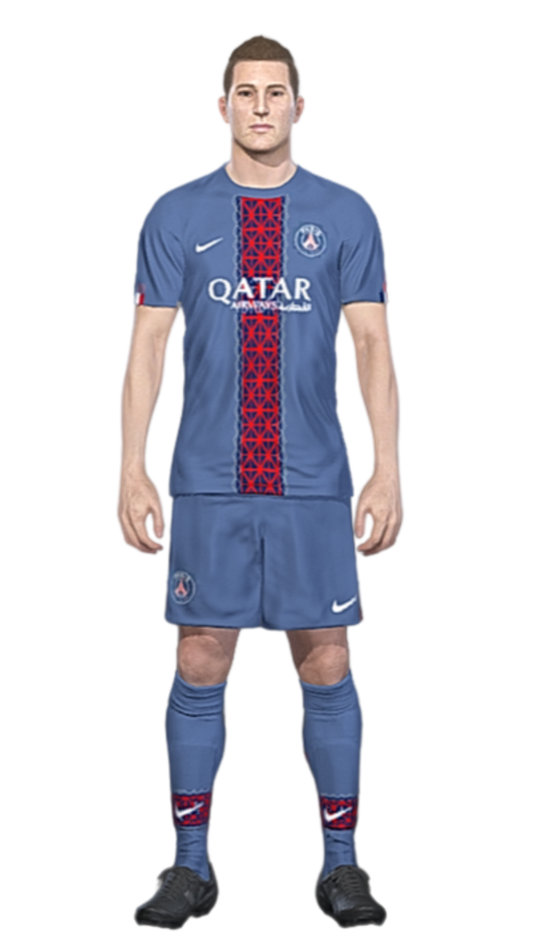 PSG Kit do uniforme 25/26 para PES2018 Ps3