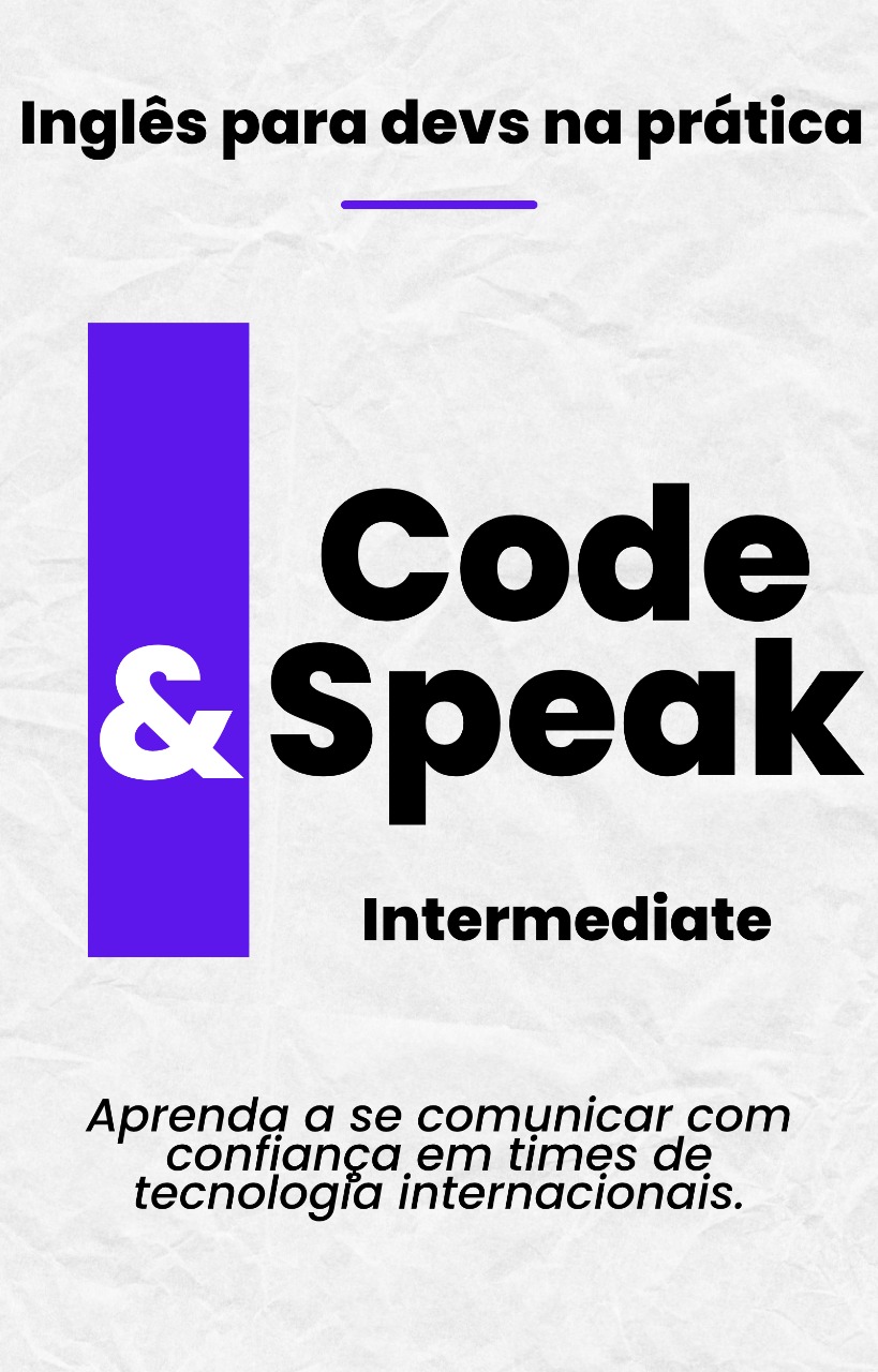 Code Speak Intermediate Inglês Técnico para Desenvolvedores | Hotmart