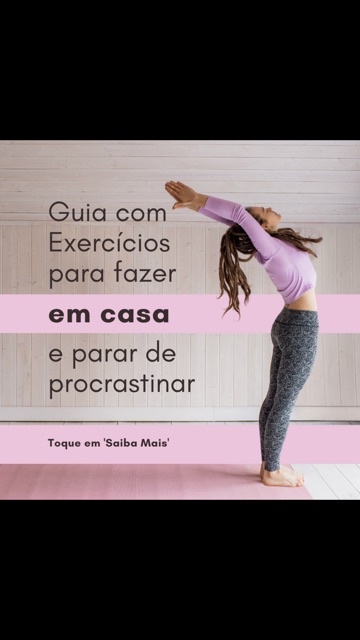 E-book exercício em casa