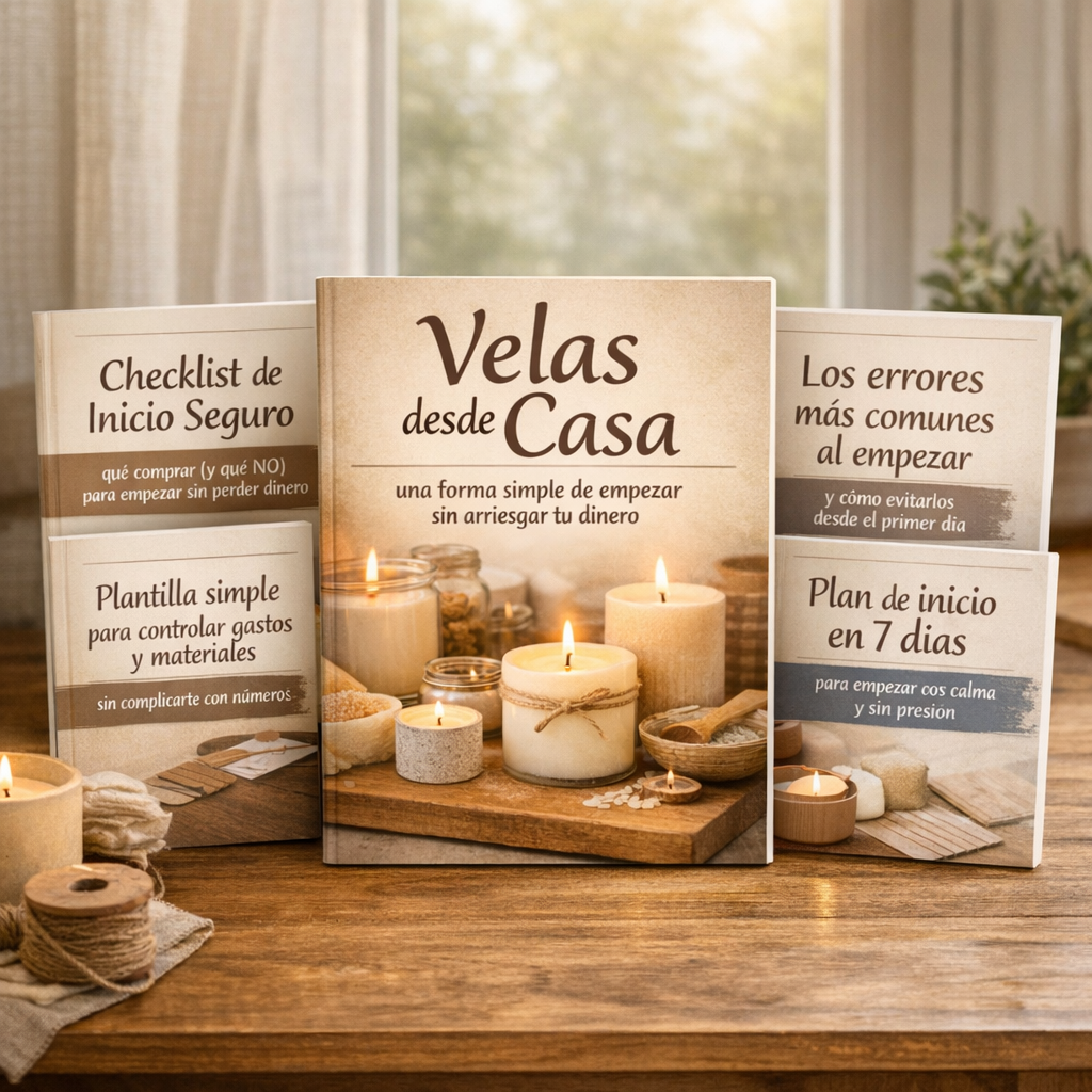 Velas desde Casa: una forma simple de empezar sin arriesgar tu dine...