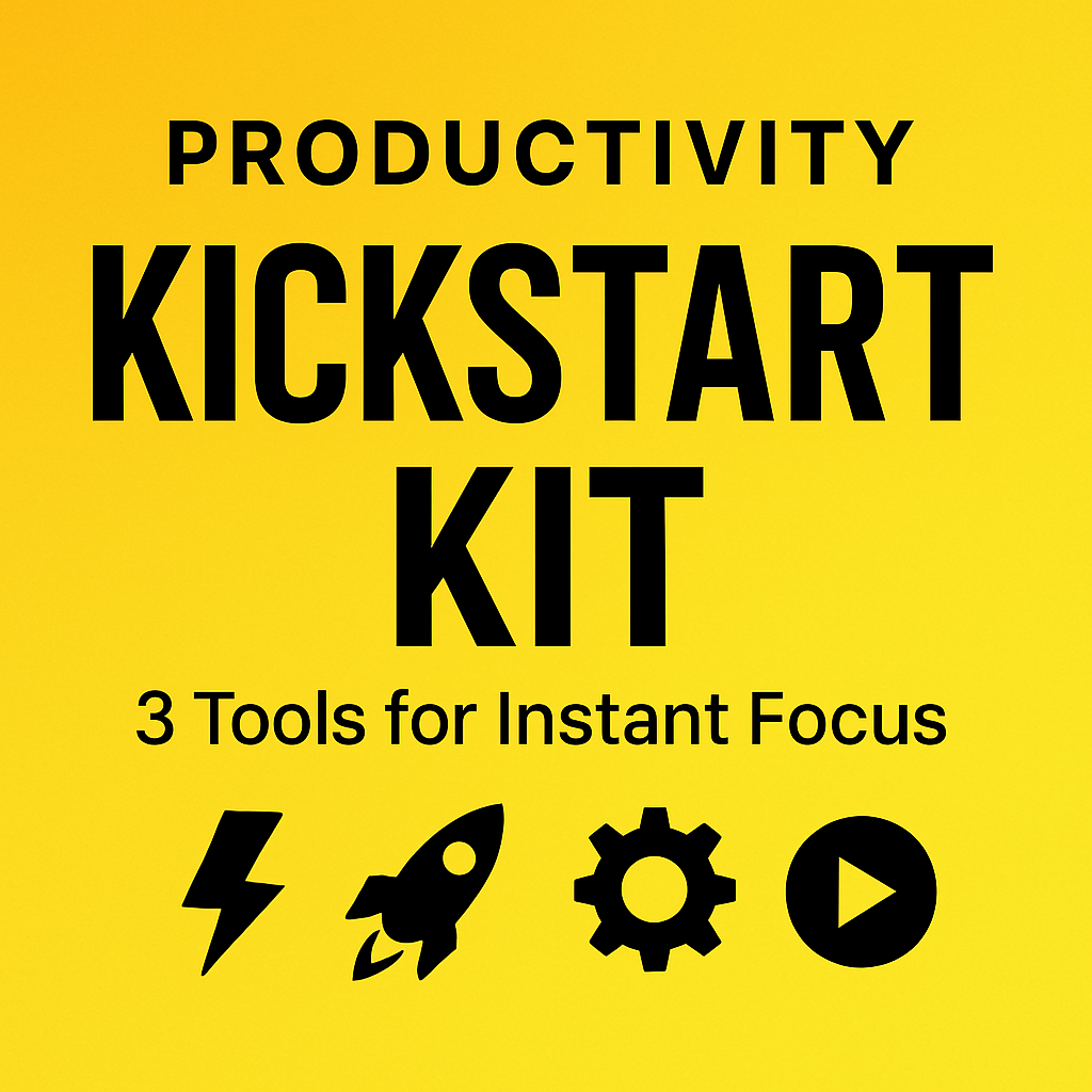 Productivity Kickstart Kit