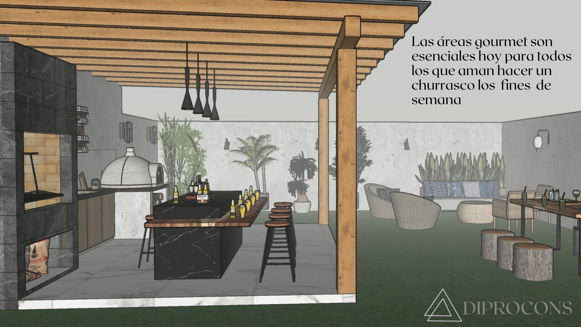 DISEÑO DE AREA SOCIAL GOURMET - Vismark Quinteros Tribeño | Hotmart