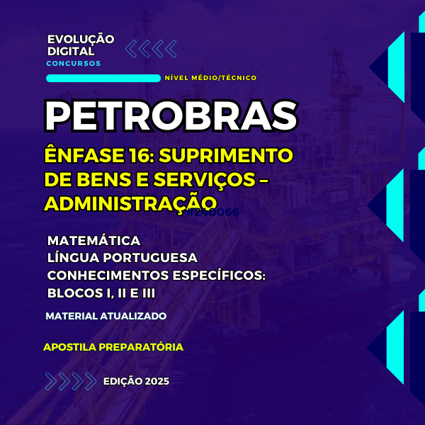 Apostila Petrobras ênfase 16 Suprimento De Bens E Serviços