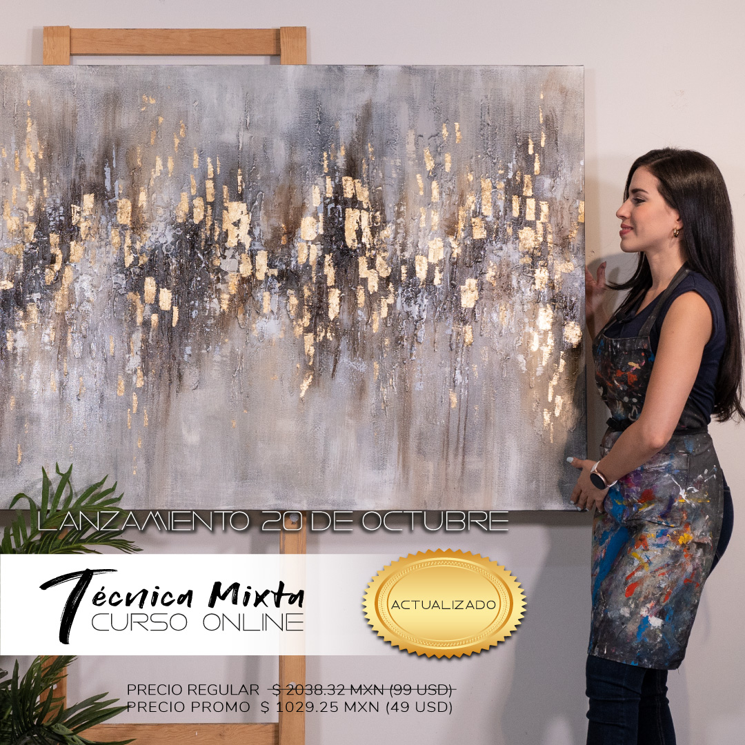 Curso Técnica Mixta - Leenith Borges - Arte | Hotmart