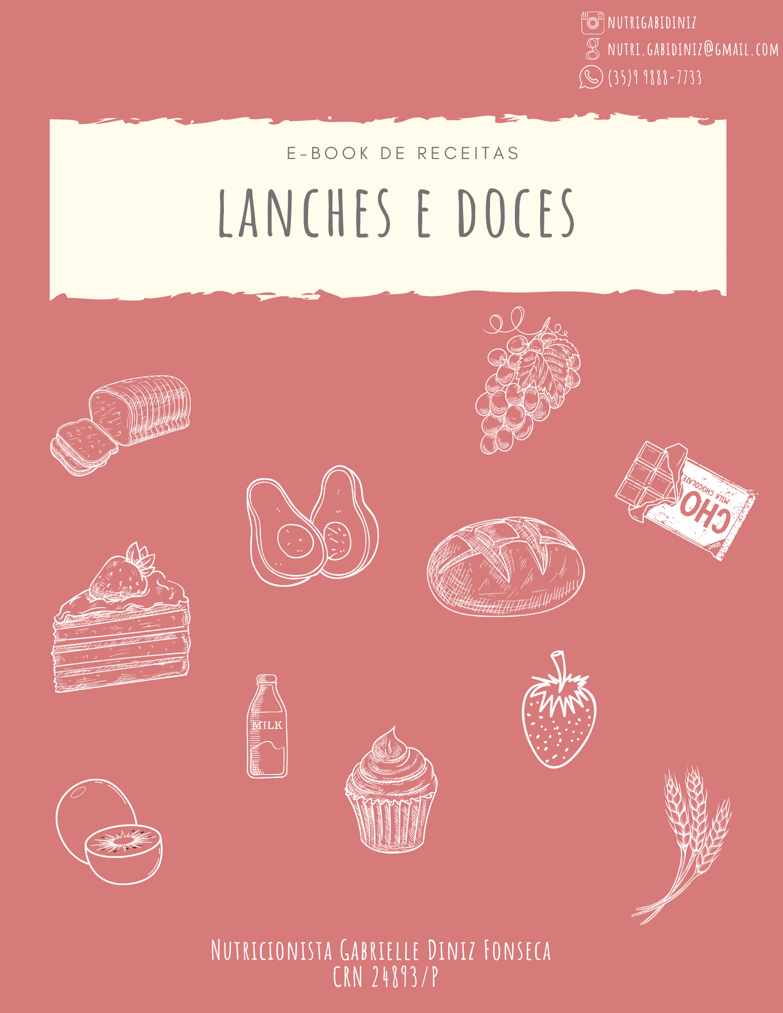 E-book Lanches e Doces