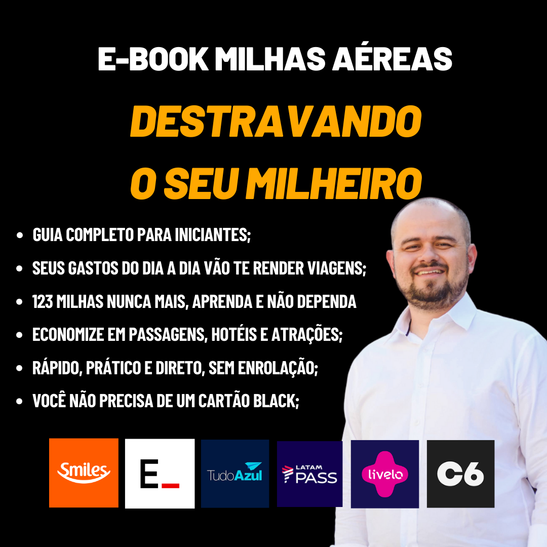 E-Book - Destravando o seu Milheiro - Thiago Prado | Hotmart