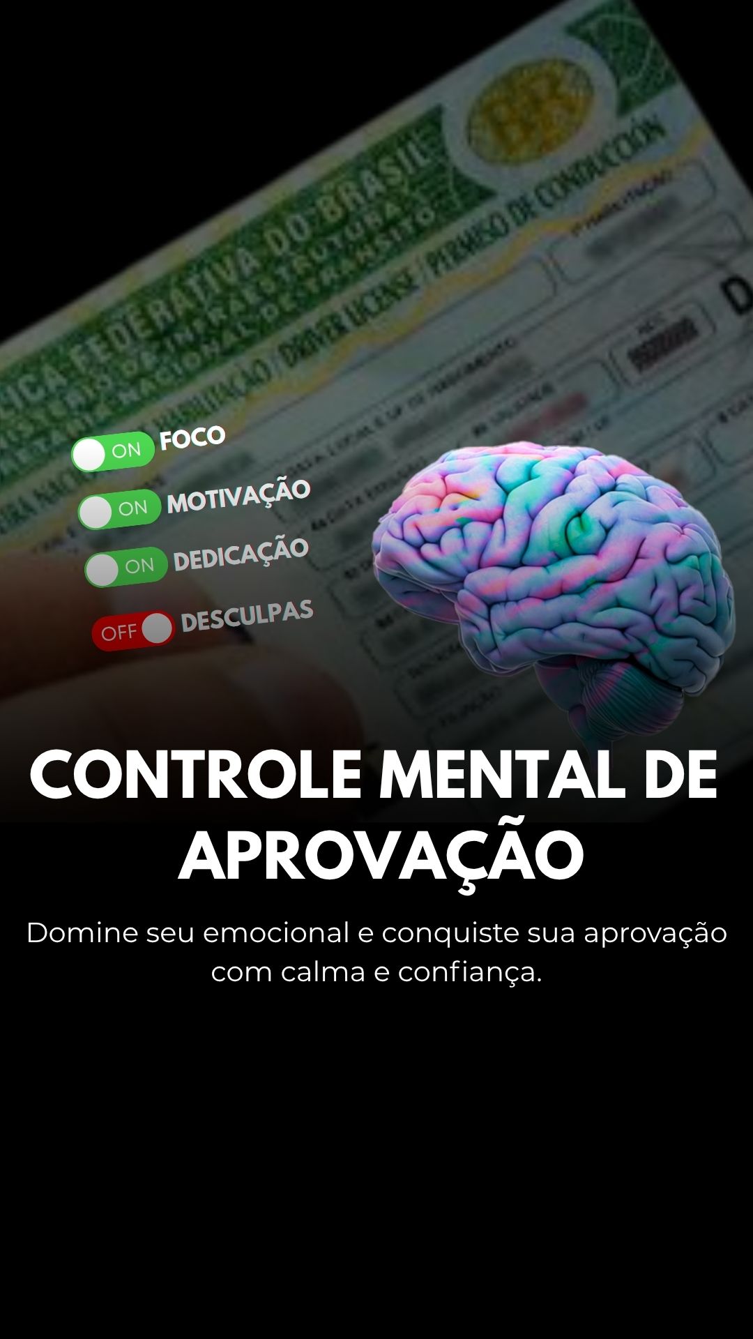 Controle Mental de Aprovação – Domine o Emocional na Prova do Detra...