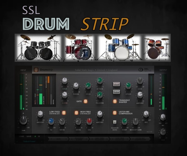 SSL Drumstrip - Homestudiolivre Pro Audio | Hotmart