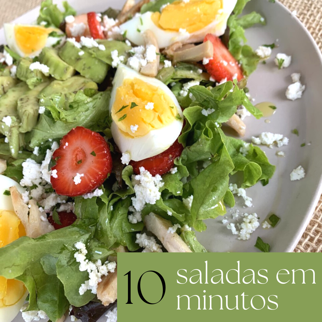 10 saladas em 10 minutos - Clínica Healthy | Hotmart