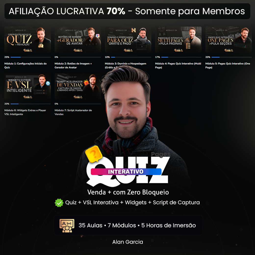 Pages Quiz Interativo