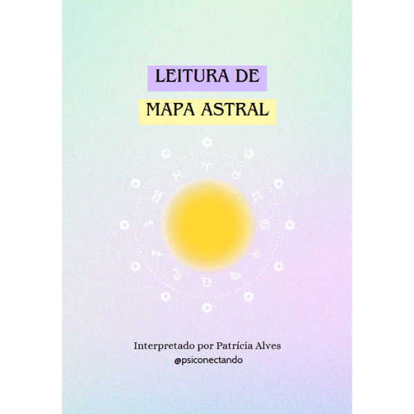 Leitura de Mapa Astral - Patrícia Alves | Hotmart