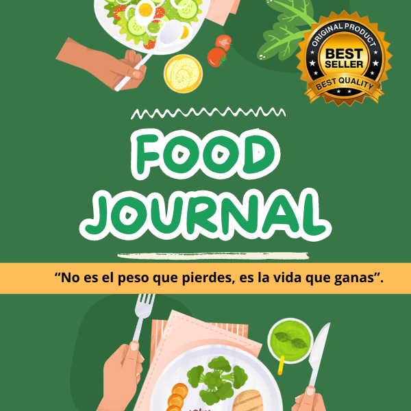 Food Journal : Diario de acompañamiento en tu relación saludable con la ...